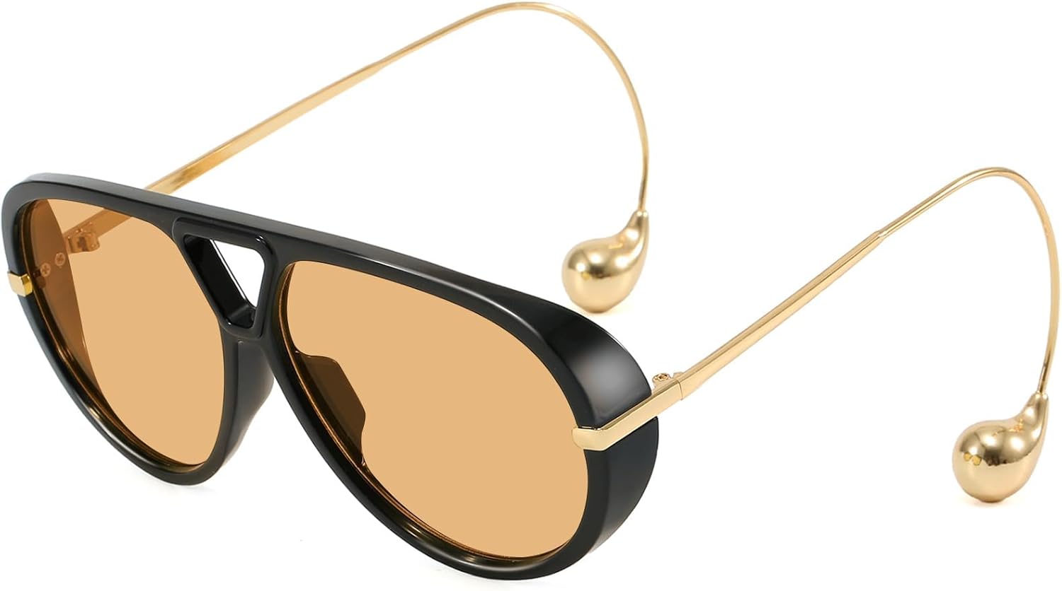2025 Women's Oversized Aviator Sunglasses Trendy Large Big Shield Sun ...