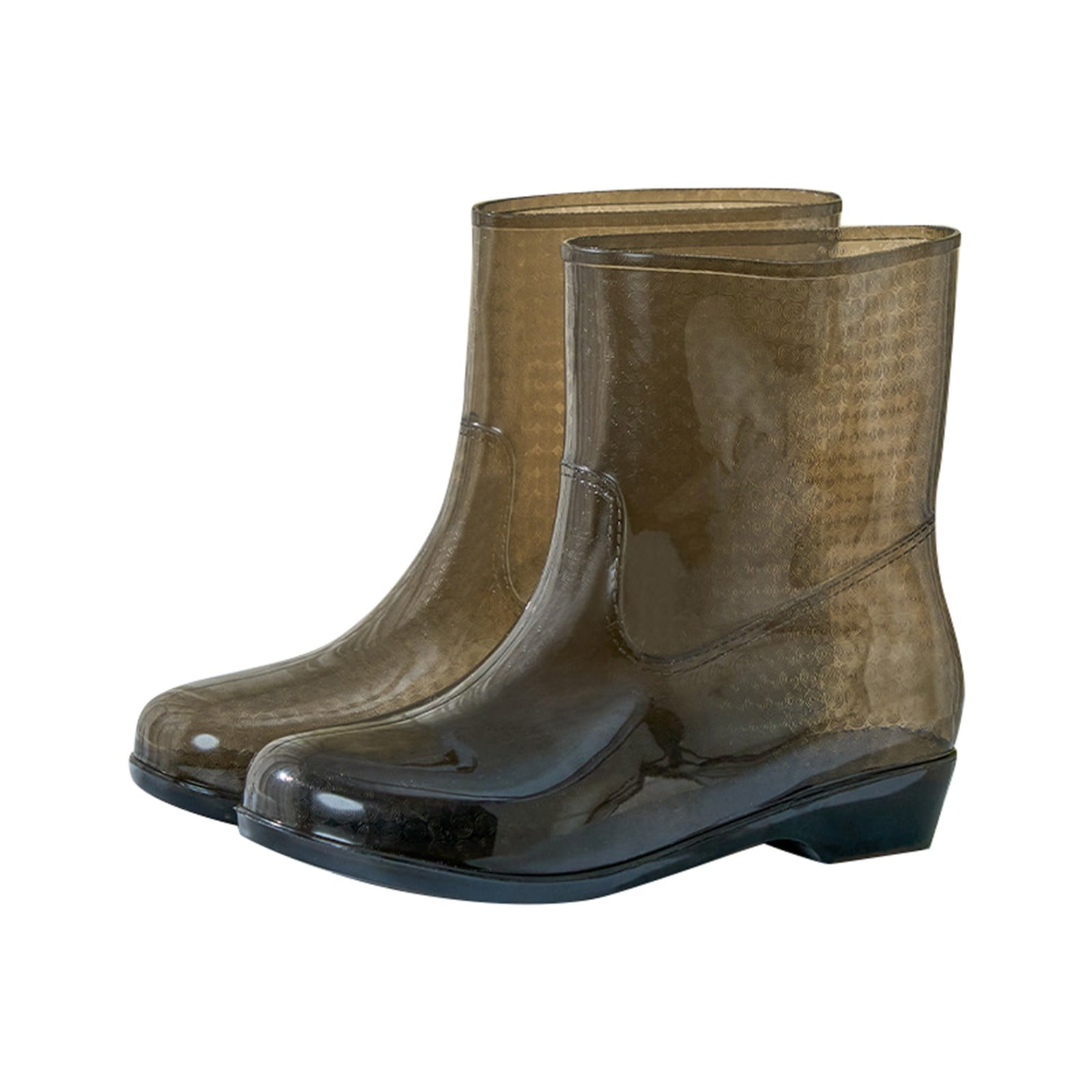 2025 Women's Rain Boots Rubber Boots Men 13 Durable Booties Design ...