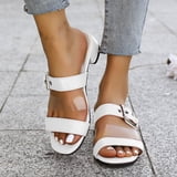 2025 Womens Sandals Beach, Xunlbb Women's Fashion Casual Summer New ...