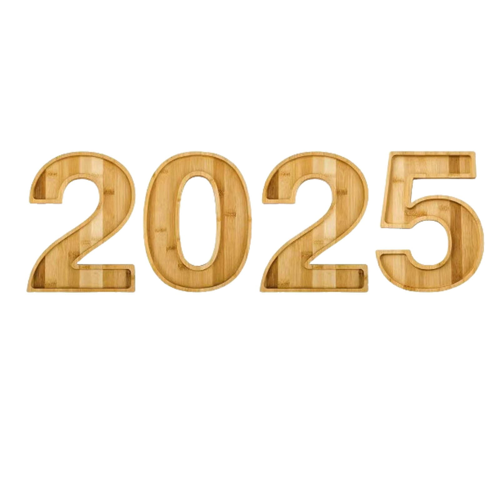 2025 Wood Charcuterie Serving Trays Graduation Fillable Number Boxes ...