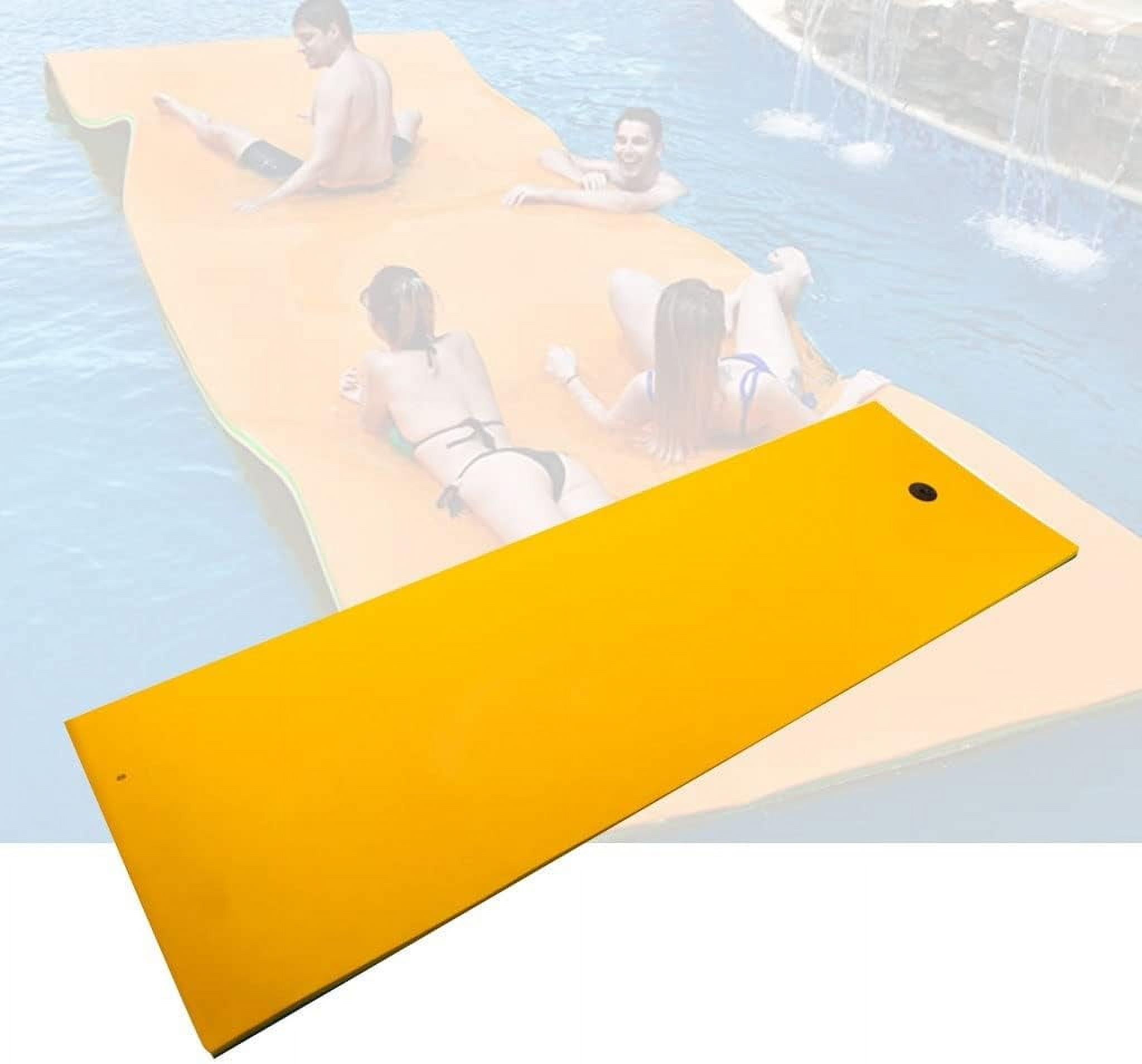 2025 XPE Foam Floating Mat – No-Inflate Beach Pad for Pool, Lake ...