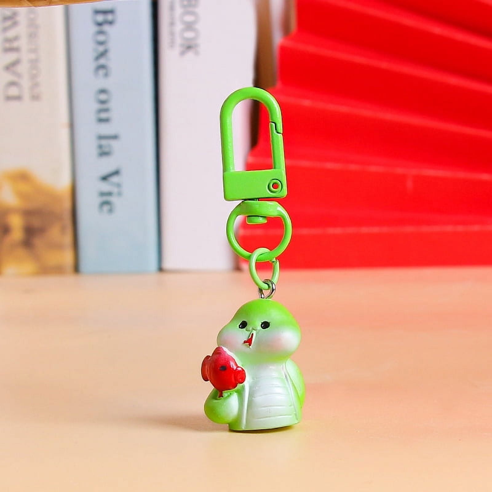 2025 Year Of The Snake Keychain New Year Lucky Snake Bag Pendant Cute ...