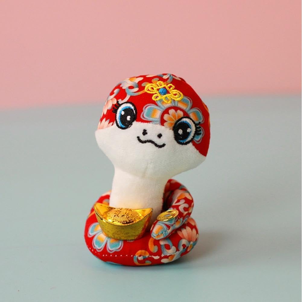 2025 Year of The Snake Plush Toy, Chinese New Year Plush Decoration ...