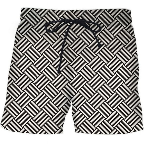 2025 distinctive 3D Print Short Pants Men Comforts Casual Swimming ...