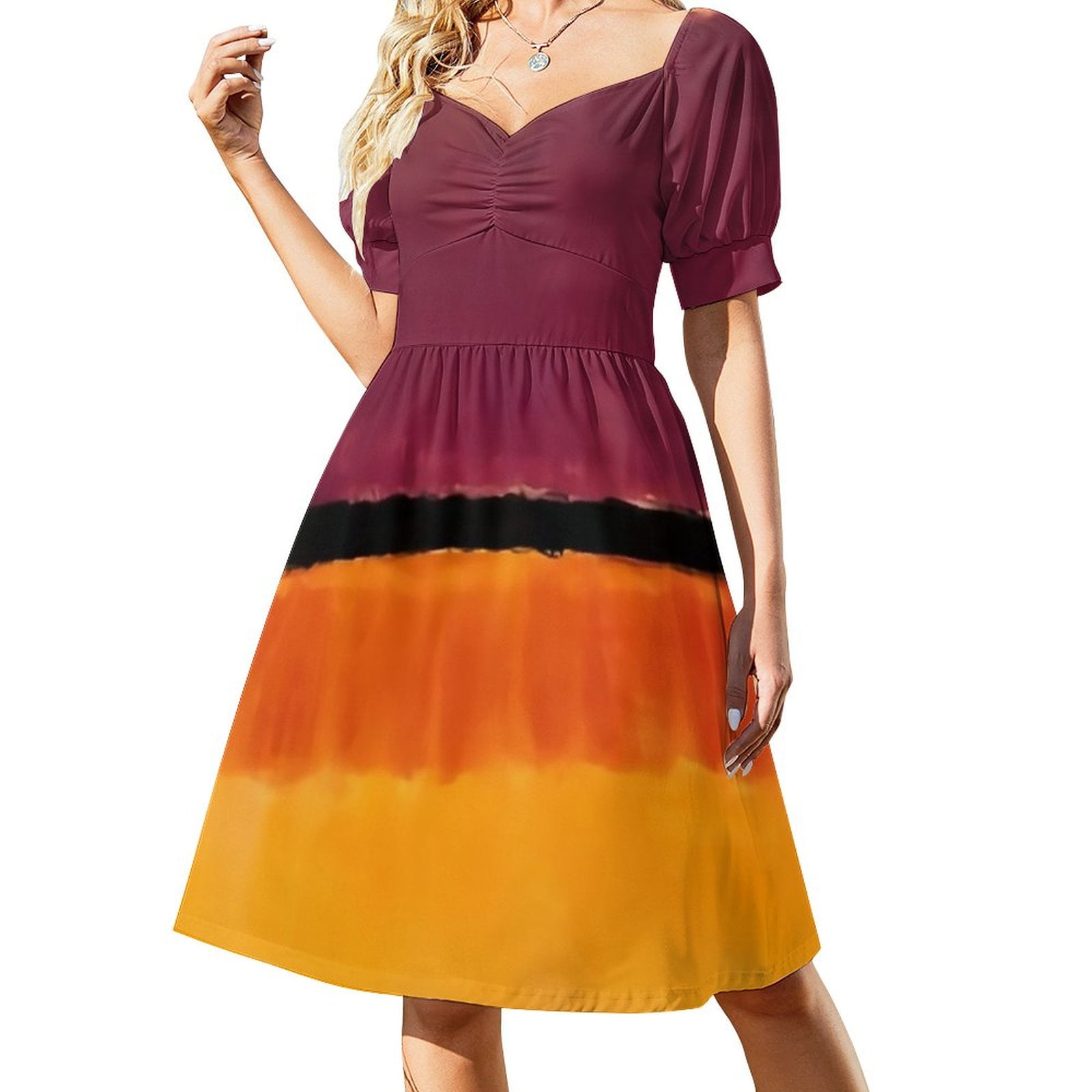 2025 dress wedding guest elegant woman summer dresses Dress Rothko Mark ...