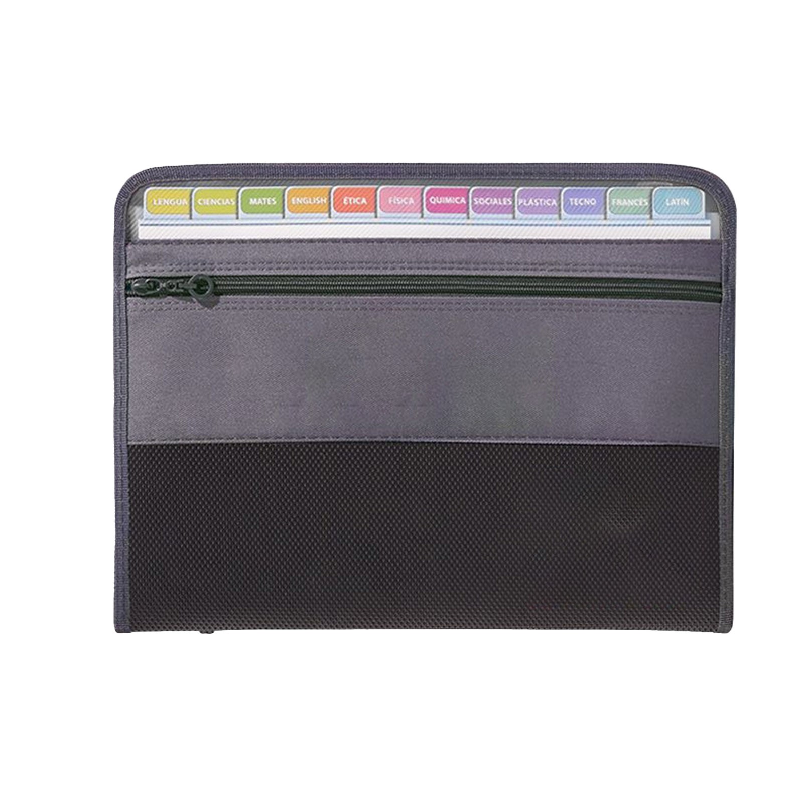 2025 folders-3 Layer A4 Accordion Bag Double Zipper Folder Information ...