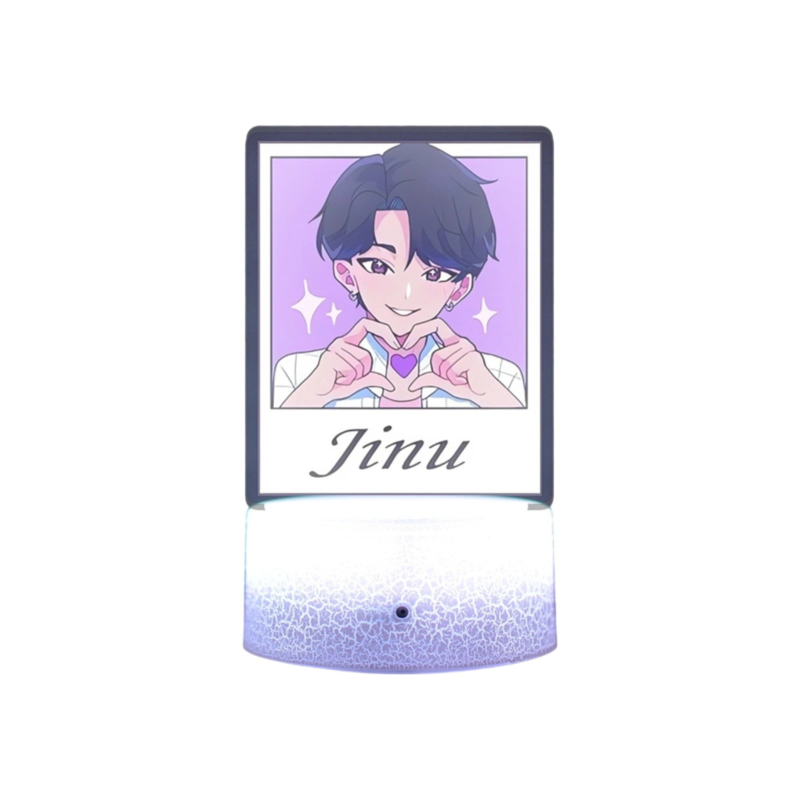 2025 k-pop Demon Hunters Night Light for Fan - Color Changing LED Table ...