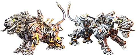 2025 latest 3D Metal Puzzle Kit - DIY Mechanical Bengal Tiger Model ...