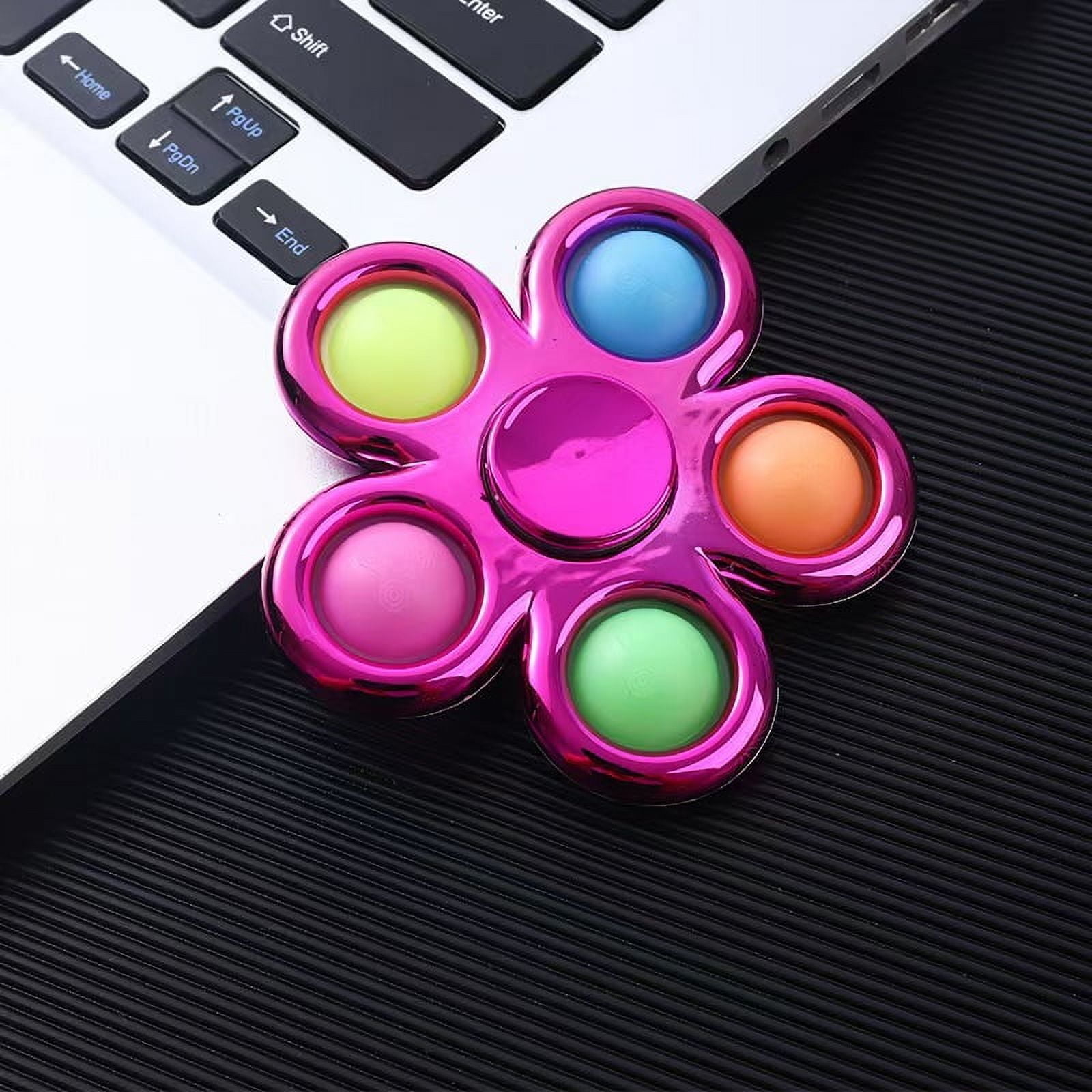 2025 latest 5-Piece Pop Fidget Spinner Set – Bulk Sensory Toys for ...
