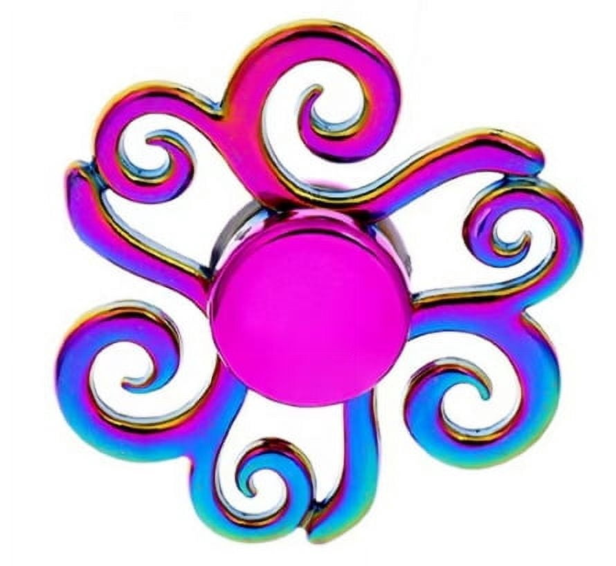 2025 latest 5 piece set Fast-Spinning Plastic Fidget Spinners – Fun ...