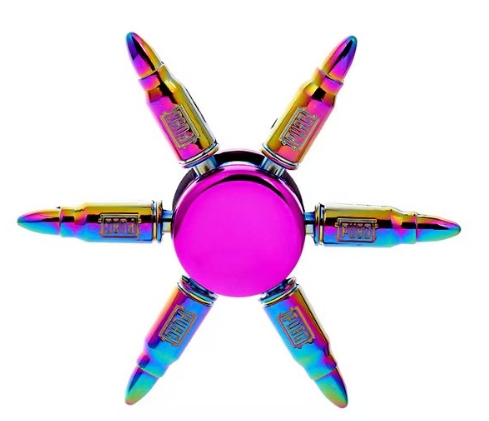 2025 latest 5pieces High-Quality Fidget Spinners – Smooth & Silent Spin ...