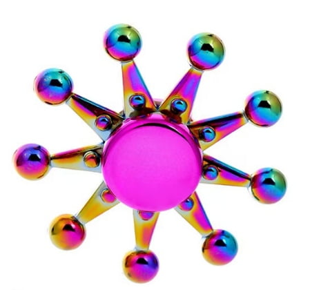 2025 latest 5pieces Top-Tier Fidget Spinners – Seamless Spin for Stress ...