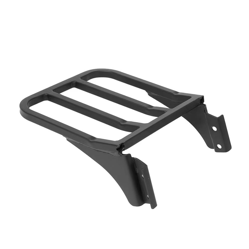 2025 latest Chrome Rear Luggage Rack & Sissy Bar Backrest for 2004-Up ...