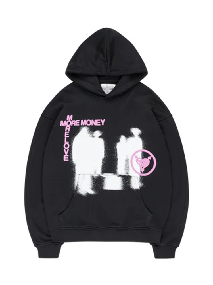 2025 new American retro punk sweatshirt high street high-end fashion ...