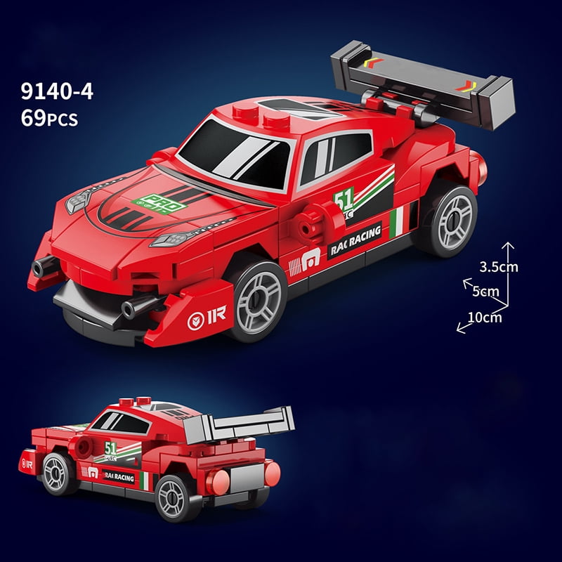 2025 new City Technique Racing Car old classic Speed Champions Sport ...