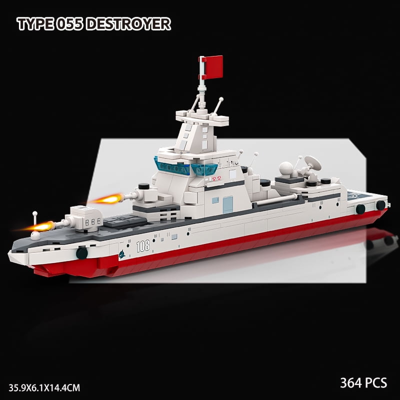2025 new aircraft carrier building blocks assembled toy boy warship 6 ...