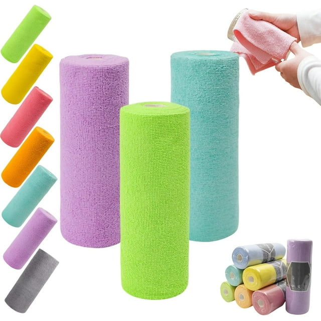 2025 new beneath microfiber paper towels roll, Reusable Microfiber ...
