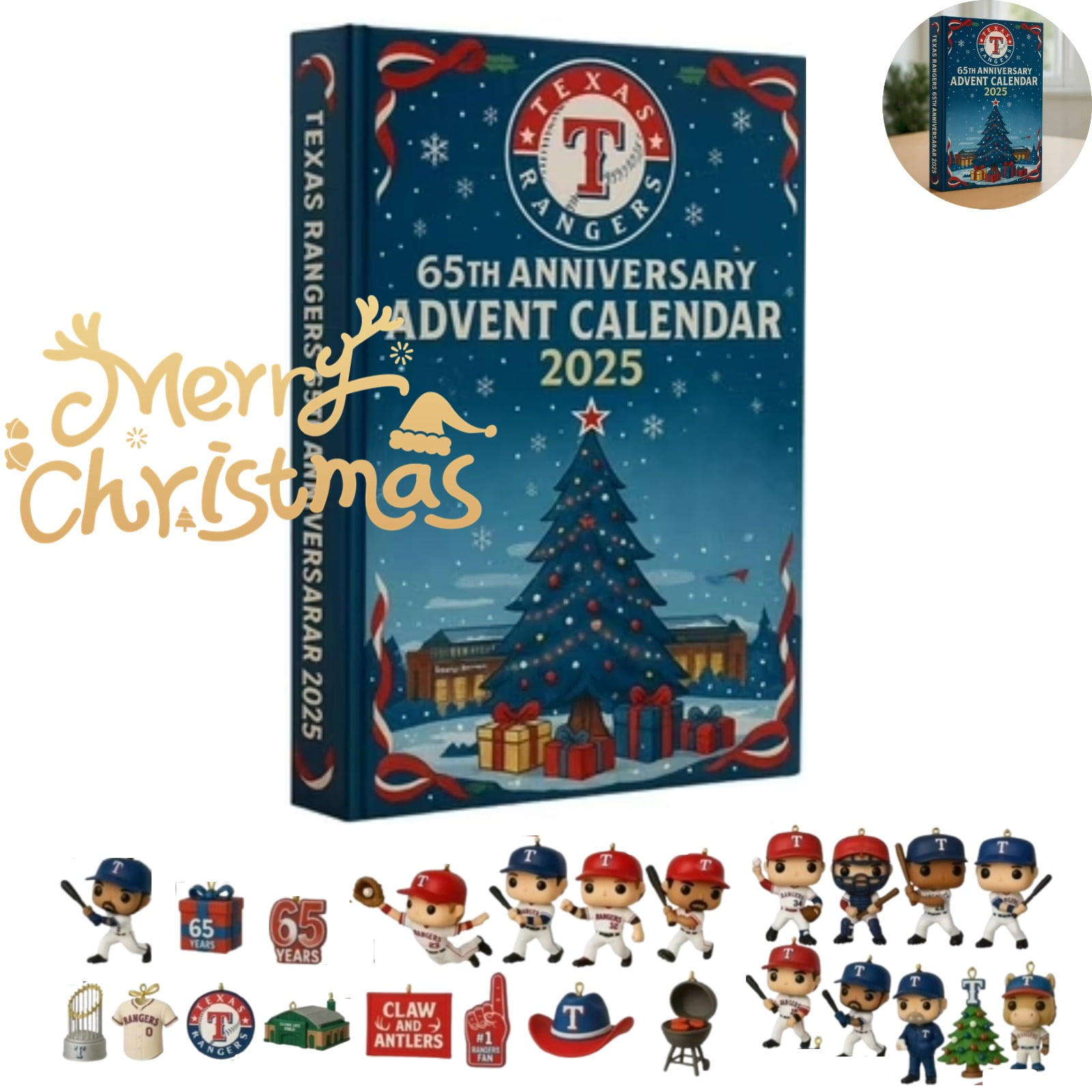 2025's Advent Calendar Celebrates 65 Years of Baseball with Mini ...