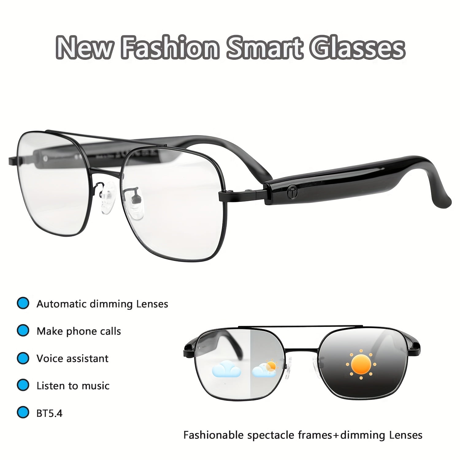 In 2025, there are several models of smart glasses that meet the above - mentioned features ...