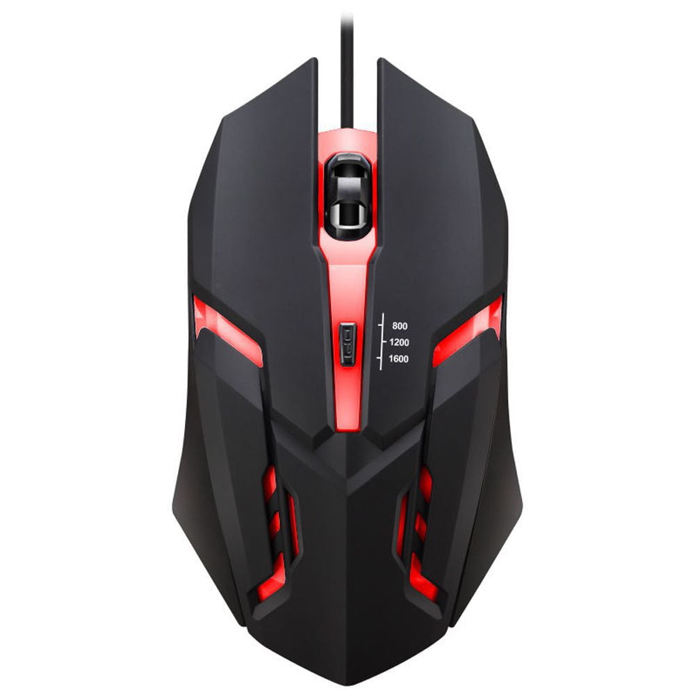 20251 PC ITLY M01 Sports LED Luminous Backlit USB Wired Gaming Mouse ...