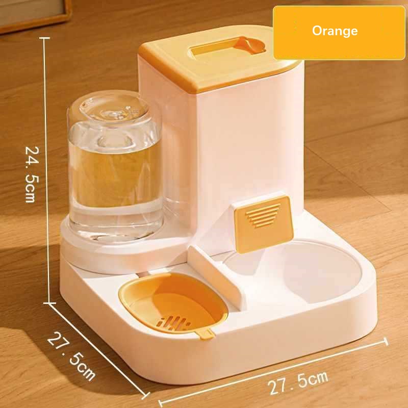 20252 in 1 Automatic pet Feeder and Water Dispender for Cats and Dogs 3 ...