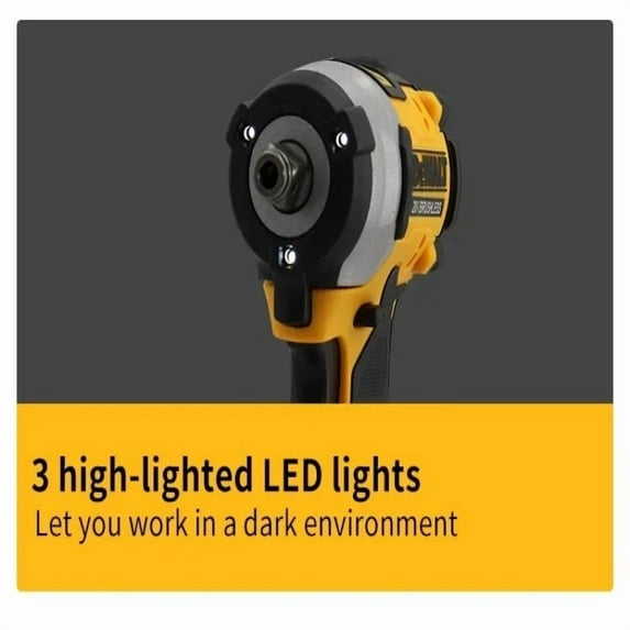 2025DEWALT DCF922 Wireless Impact Wrench Rechargeable High Torque 406Nm ...