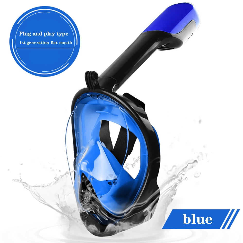 2025Full Face Snorkel Mask with Detachable Camera Mount,Snorkeling ...