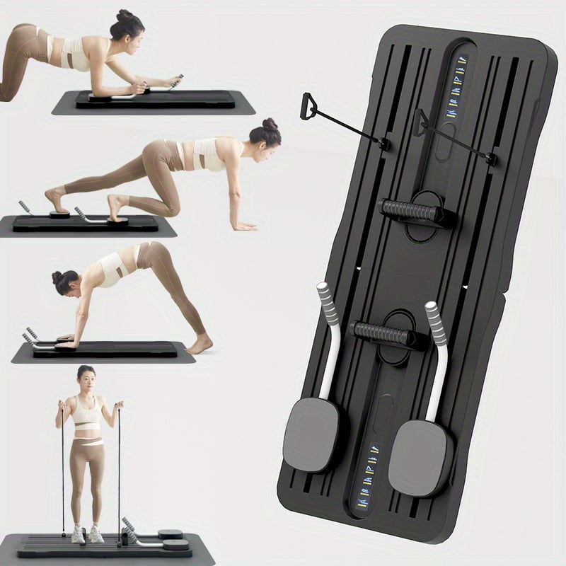 2025Lunivox 5-in-1 Pilates Board, Pilates Reformer Set, Multi-Purpose ...