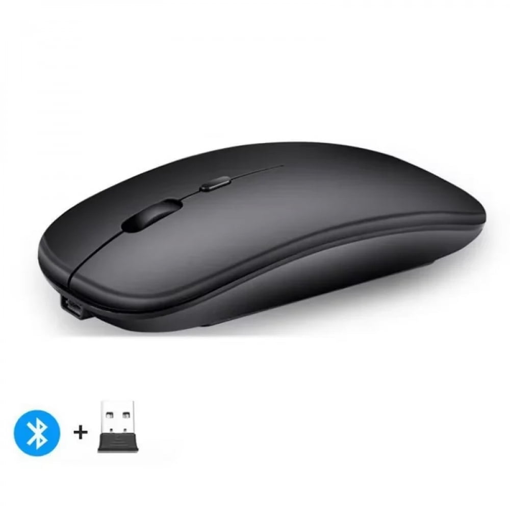 2025New Rechargeable Wireless Mouse Bluetooth-compatible 2.4GHz Dual ...