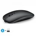 2025New Rechargeable Wireless Mouse Bluetooth-compatible 2.4GHz Dual ...