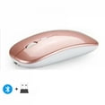 2025New Rechargeable Wireless Mouse Bluetooth-compatible 2.4GHz Dual ...