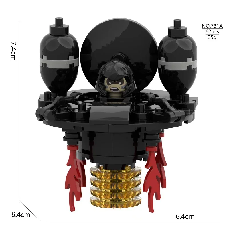 2025New Skibidi Toilet Man Anime Cartoon Bricks Dolls Cameraman ...