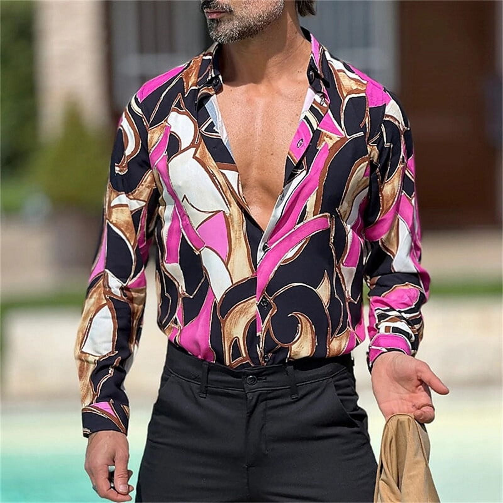2025S Fashion Men's Tops Shirts Casual Outdoor Party High Quality Soft Comfortable Lightweight ...