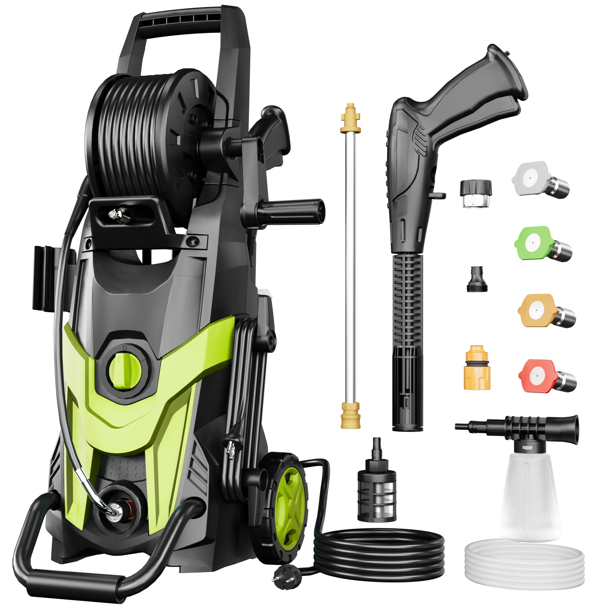 2025Upgraded Electric Pressure Washer, 4500 PSI 3.2 GPM Power Washer ...