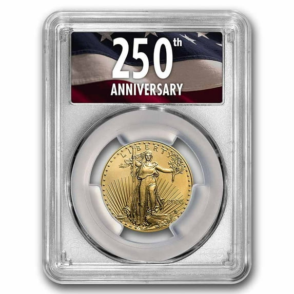 2026 1/2 oz American Gold Eagle MS-70 PCGS (FS, 250th Anniv) - Walmart.com