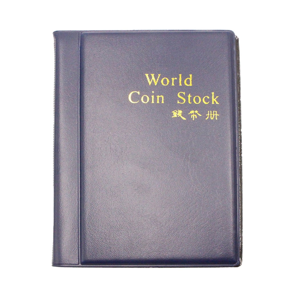 2026 120-Pocket World Coin Collection Album – Blue Portable Money ...