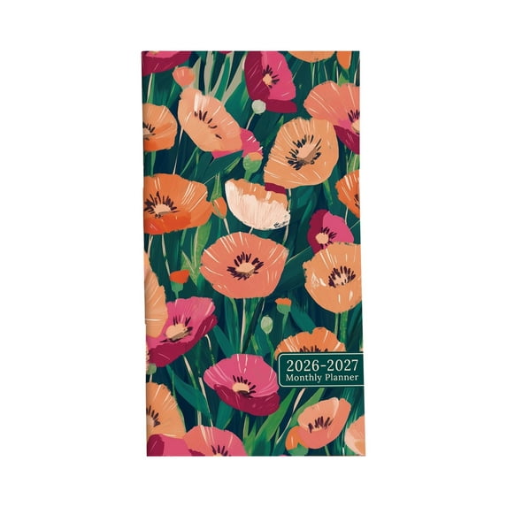 2026-2027 Mini Pocket Monthly & Annual Planner, Portable Daily Date ...