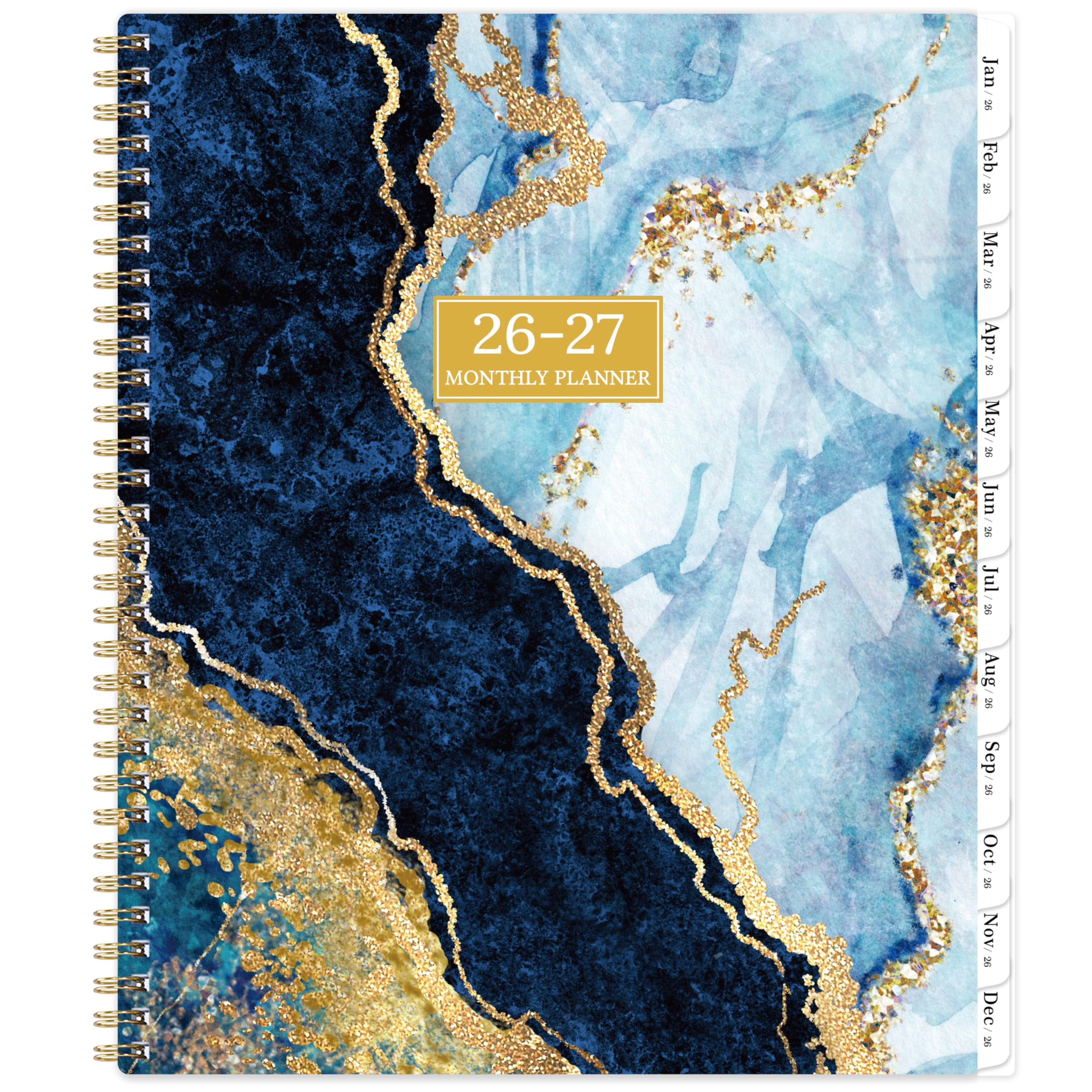 2026-2027 Monthly Calendar Planner, 24-Month Organizer with Tabs and ...