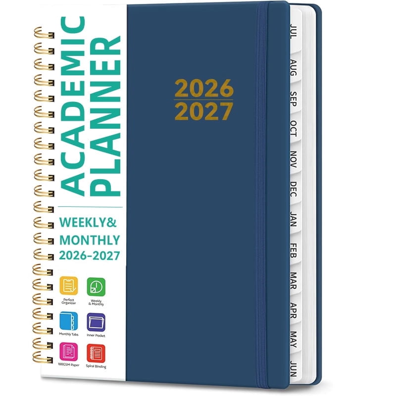 2026-2027 Monthly Planner, Jan 2026 - Dec 2027, Large Size (8.5" x 11 ...