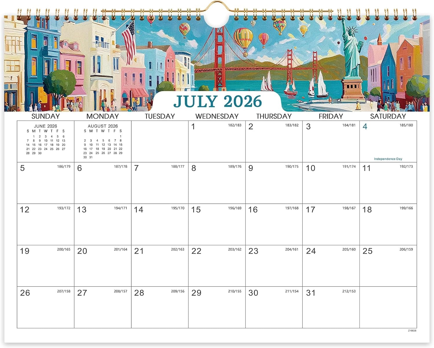 2026-2028 Calendar - 2026-2028 Wall Calendar, Jul. 2026 - Jun. 2028, 2 ...