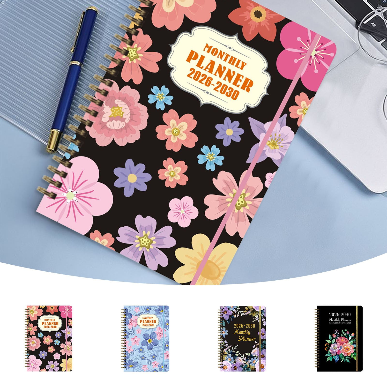 2026-2030 Monthly Planner Multi Year Planner,5 Year Calendar 2026-2030 ...
