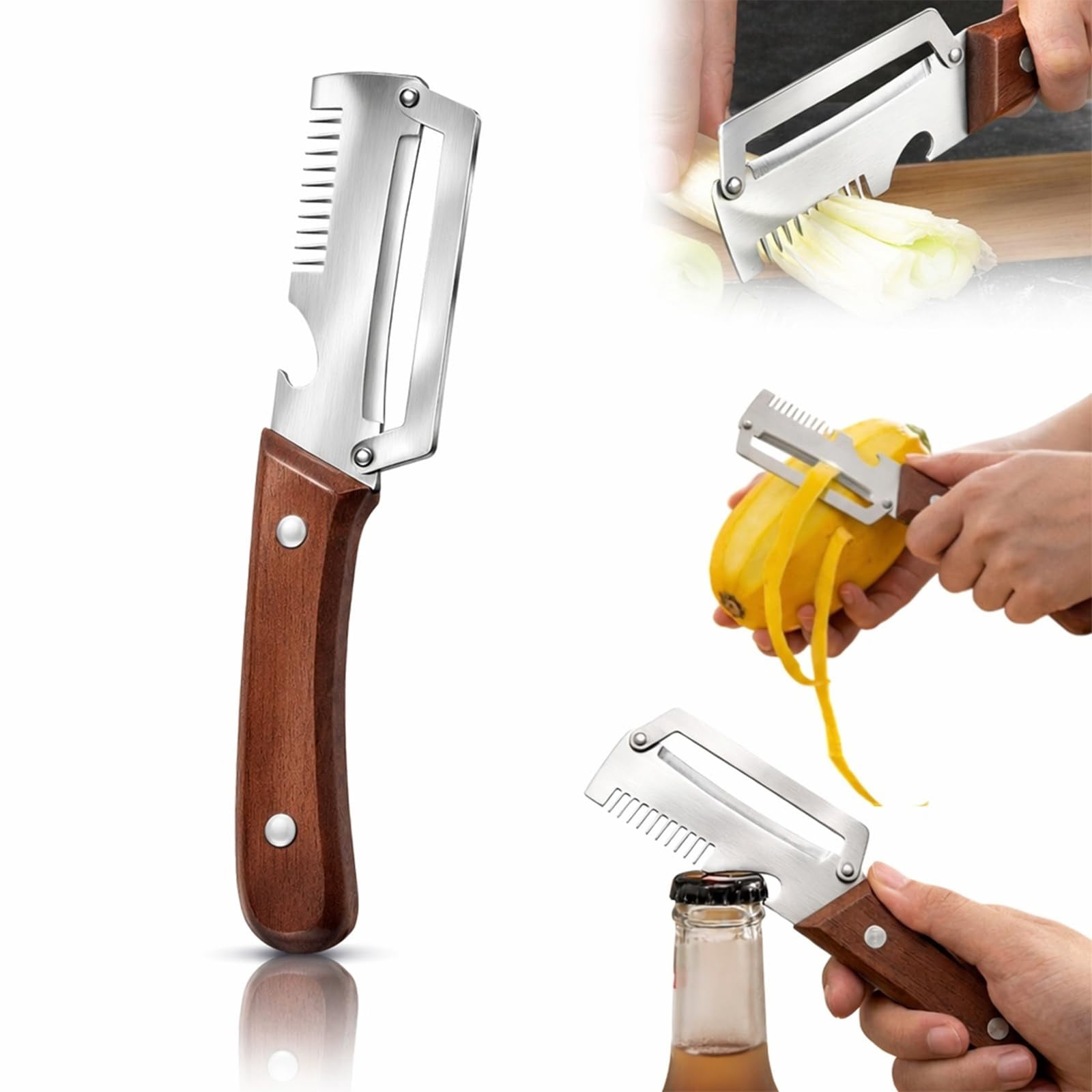2026 3-in-1 Stainless Steel Peeler – Multi-Functional Vegetable & Fruit ...
