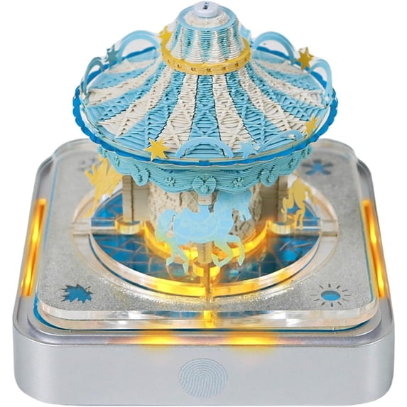 2026 3D Time Piece Calendar with LED Light – Tear-Away Desk Calendar ...