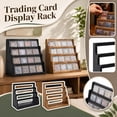 2026 4-Tier Black Wooden Card Display Stand, 1PCS, Card Stands for ...