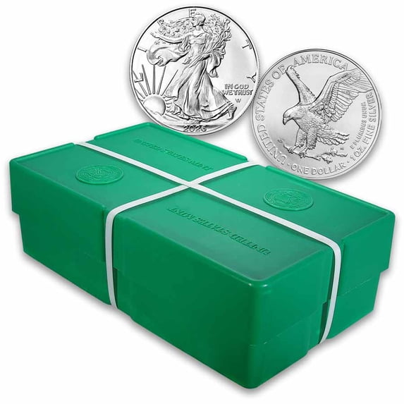 2026 500-Coin Silver Eagle Monster Box (Sealed) - Walmart.com