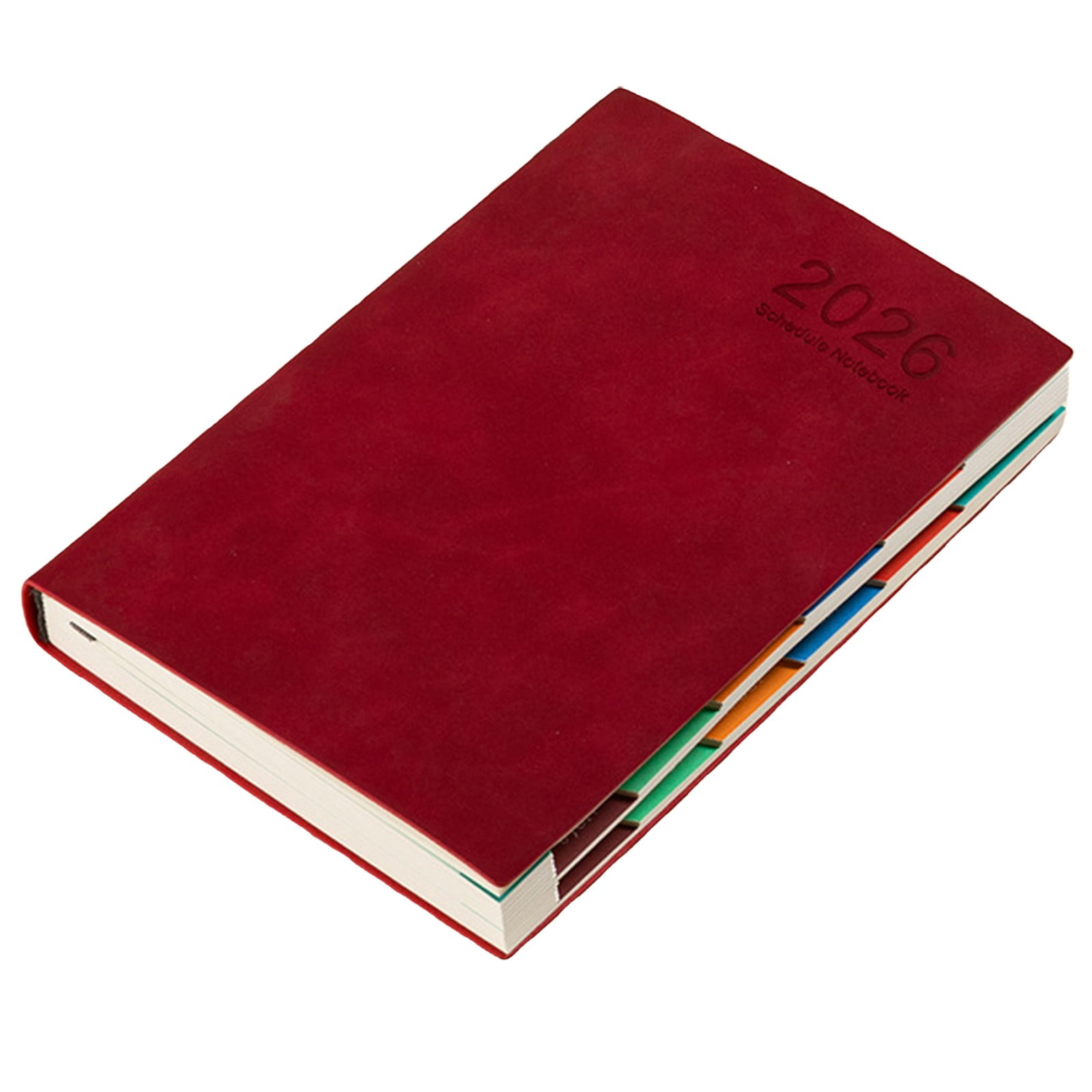 2026 A5 Pu Leather Planner, Weekly And Monthly Calendar With Habit ...
