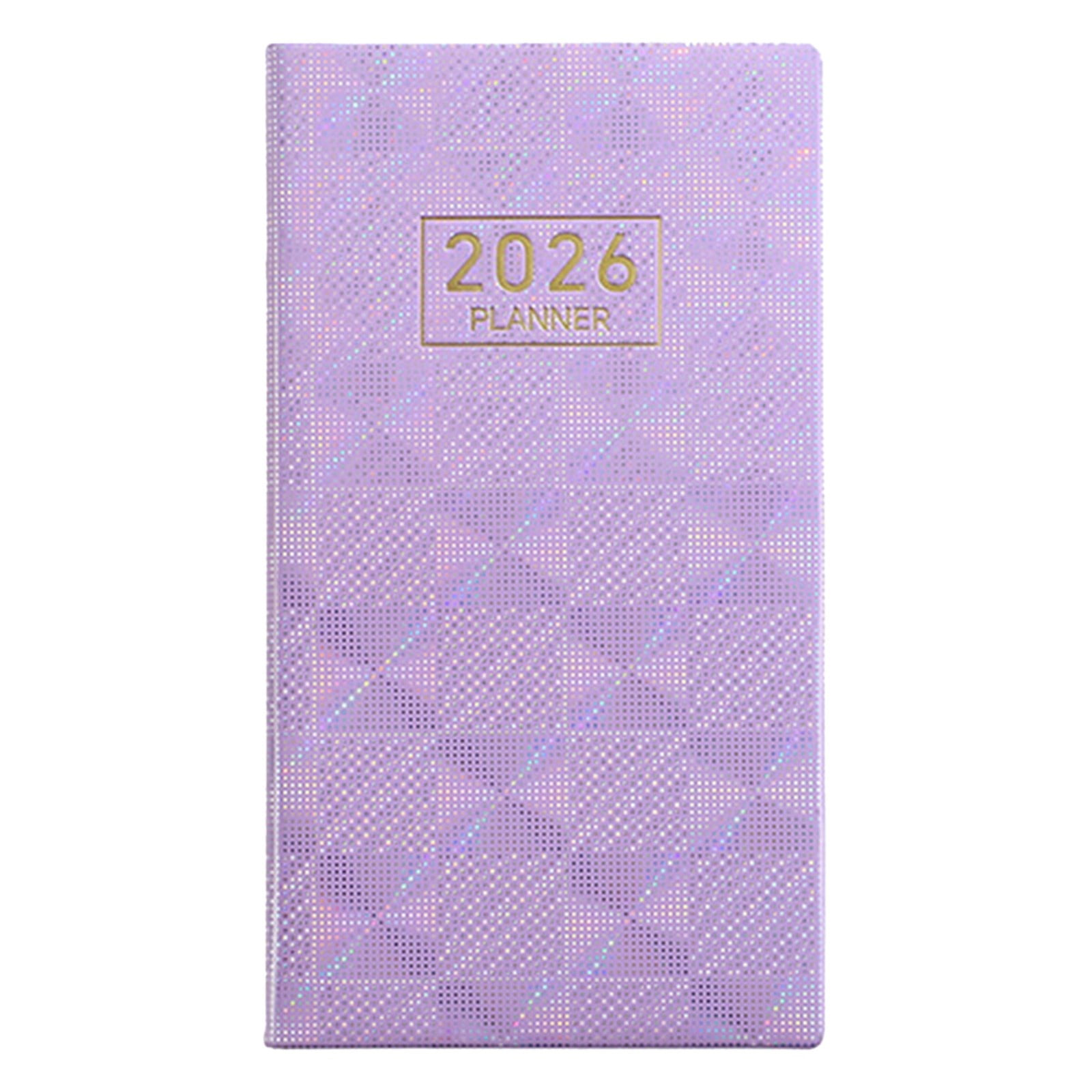 2026 A6 Pocket Planner, Mini Weekly Planners, Leather, 2026 Pocket ...