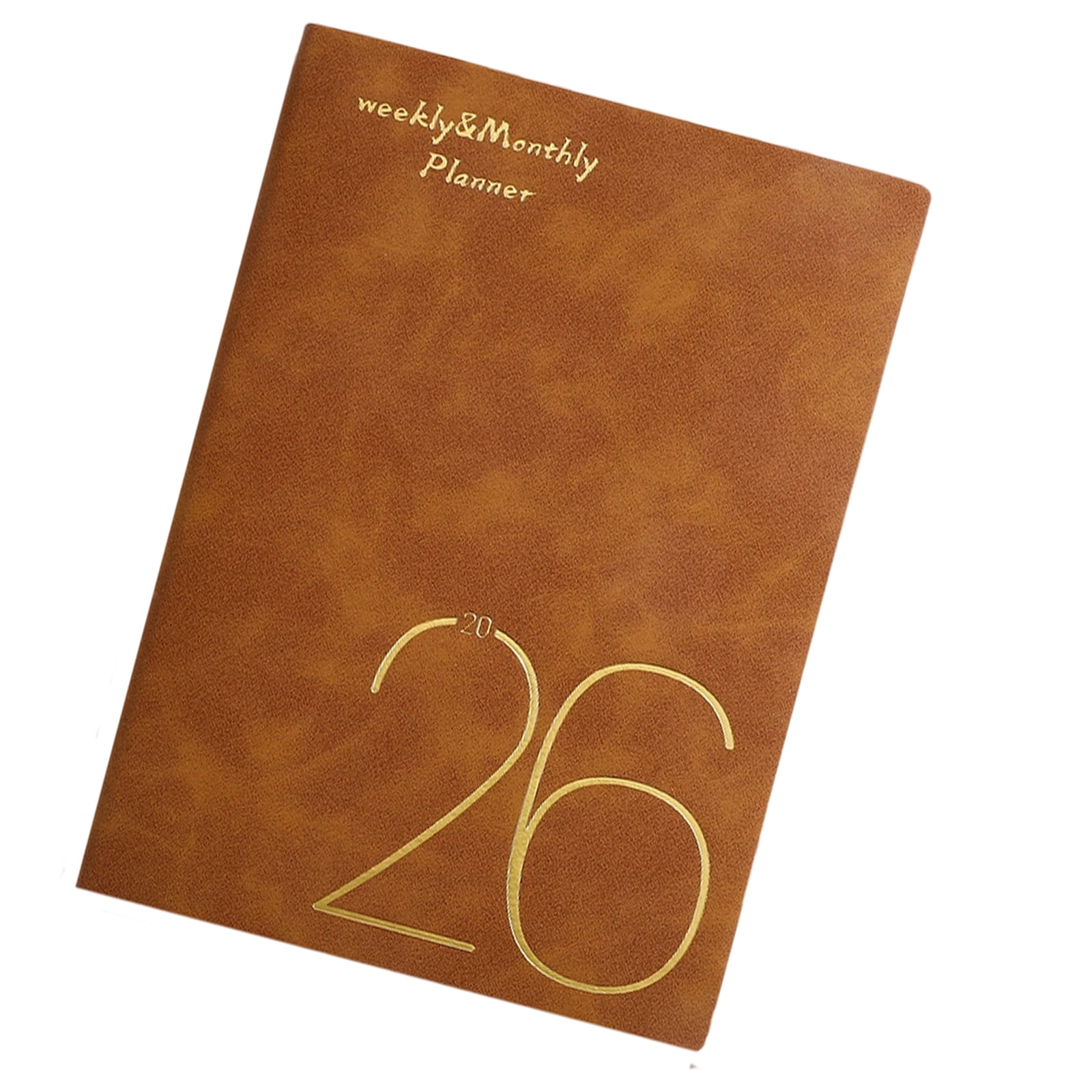 2026 Academic Planner & Calendar Notebook Leather Journaling for Home ...