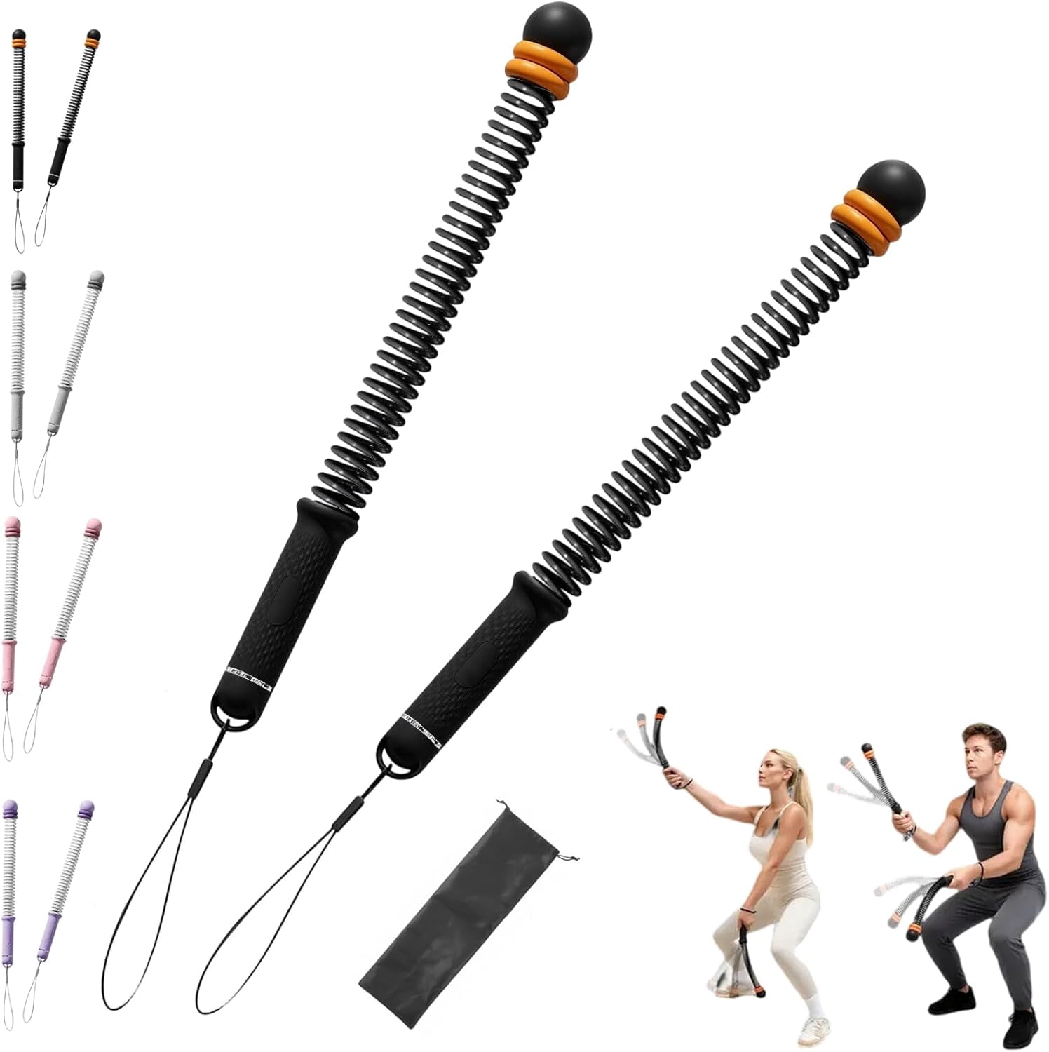 2026 Adjustable Ropeless Battle Ropes Training for Home Gym, Portable ...