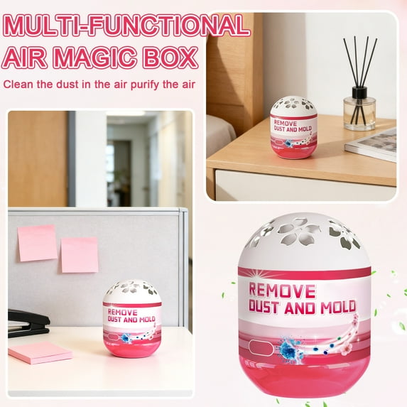 2026 Air Magic Box, Indoor Air Purification Dust Removal Magic Box ...